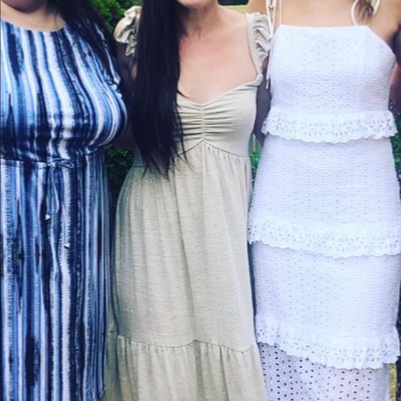 Dresses | Mikey And Joey Ruffle Maxi Dress | Poshmark